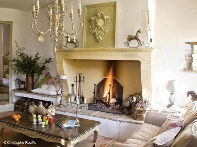 the french country look – part 1 – the fireplace - MY FRENCH COUNTRY HOME
