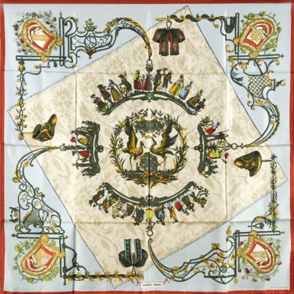 french collectibles - the hermès scarf - MY FRENCH COUNTRY HOME