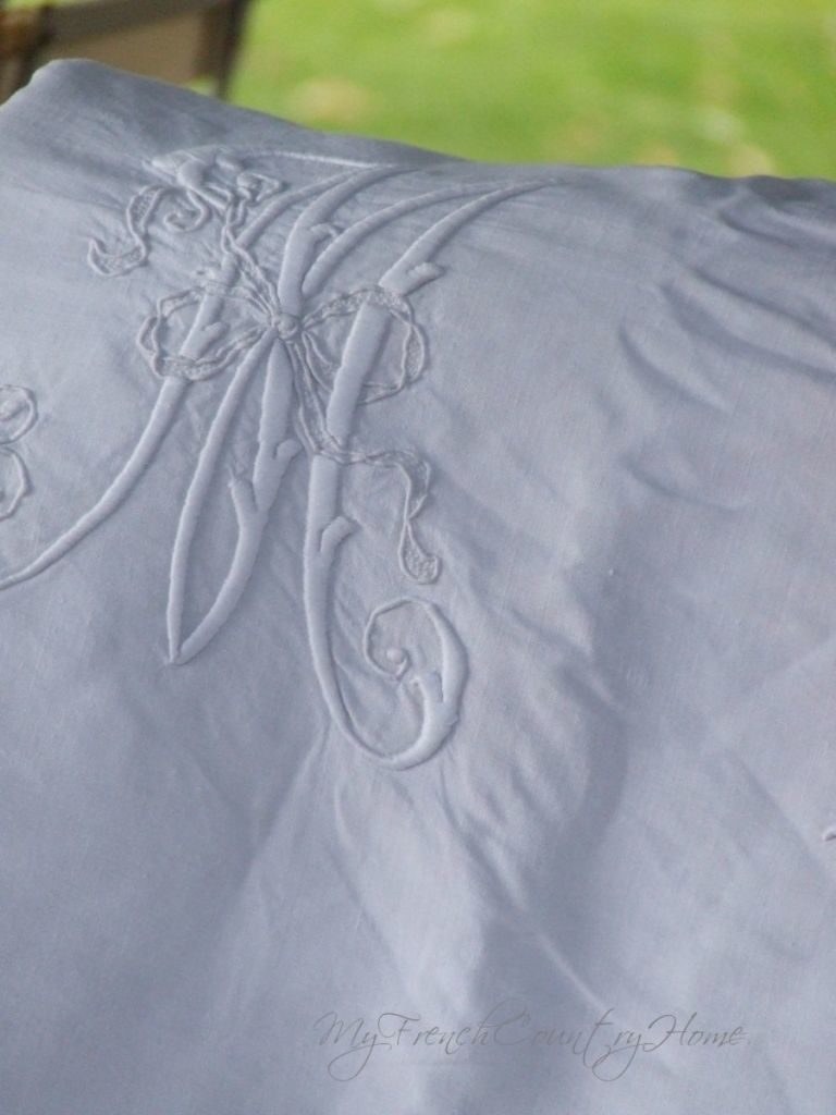 caring for antique french linens - MY FRENCH COUNTRY HOME