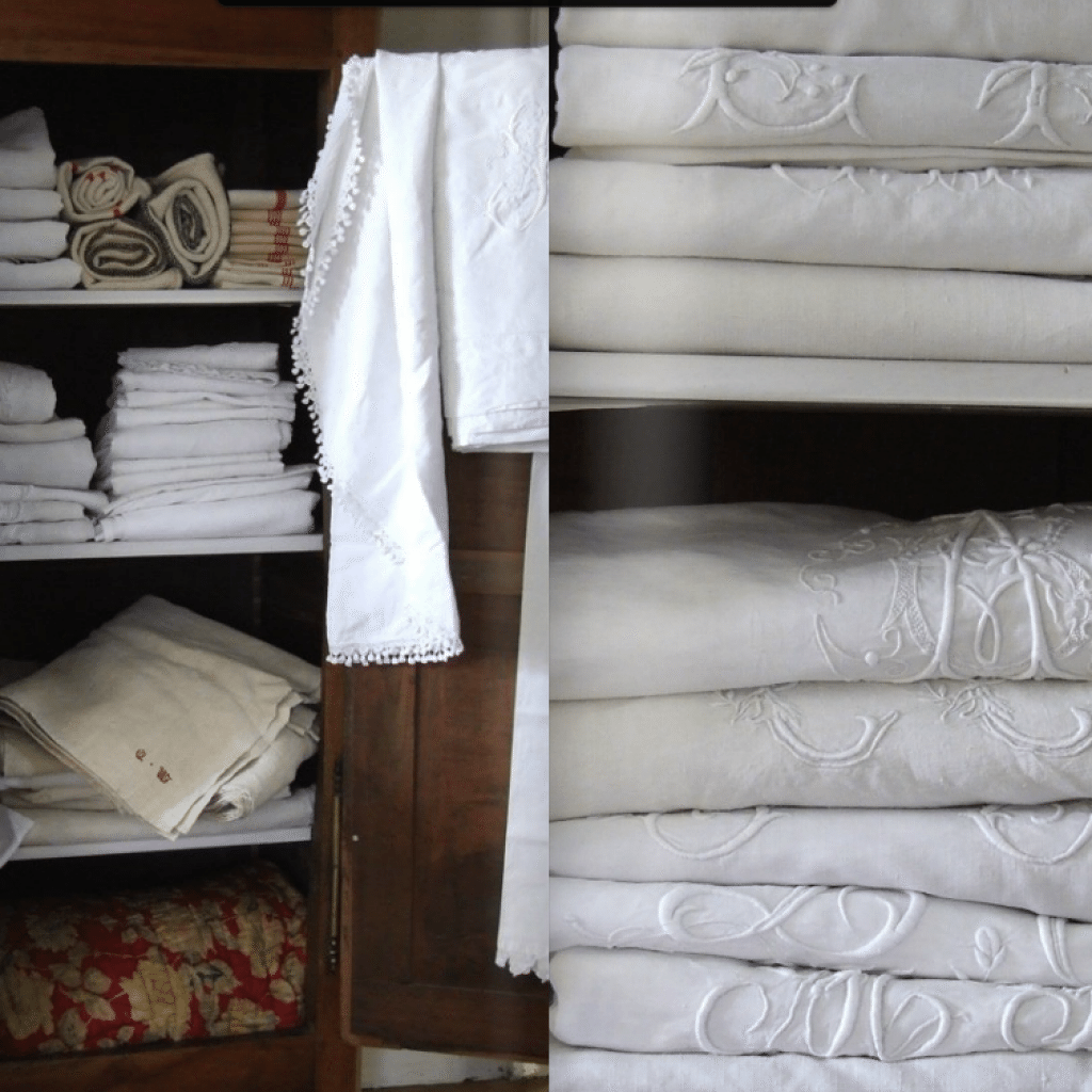 buying antique french linens - MY FRENCH COUNTRY HOME