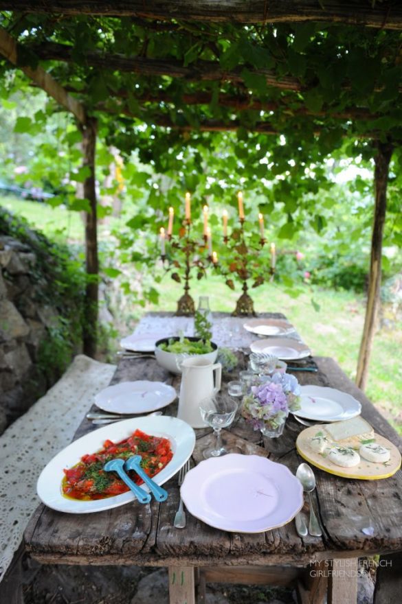 french living - the al fresco dining season - MY FRENCH COUNTRY HOME
