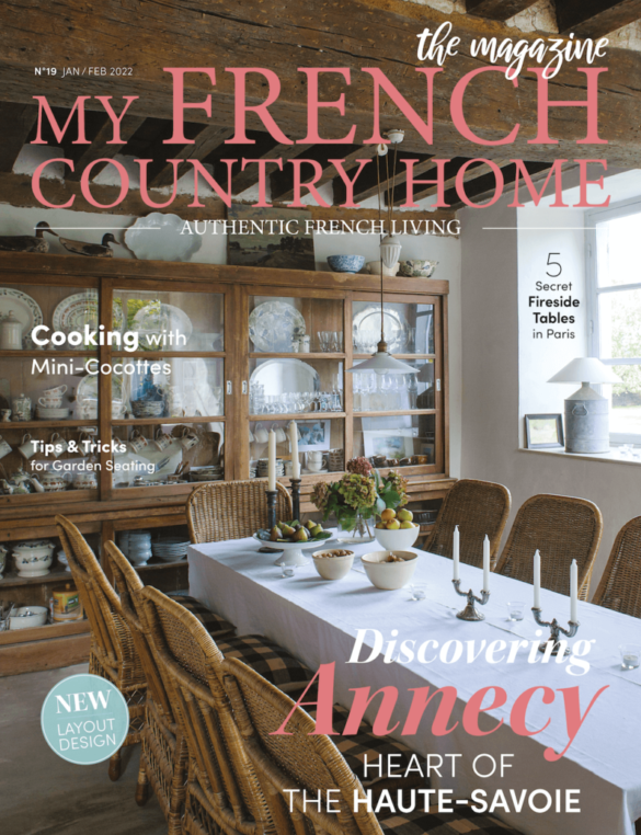 the january edition of the MFCH magazine - MY FRENCH COUNTRY HOME
