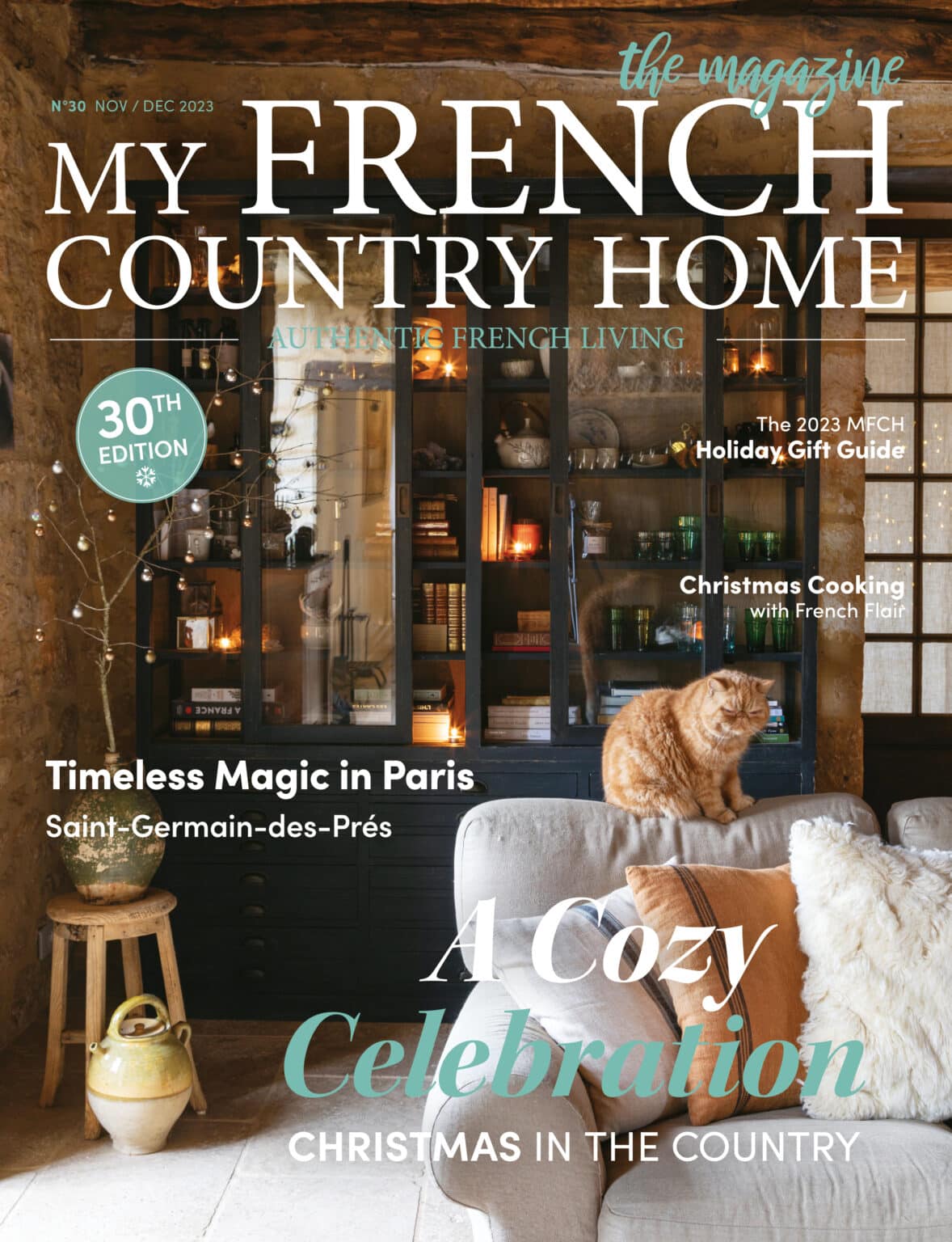 the november/december issue of the mfch magazine - MY FRENCH COUNTRY HOME